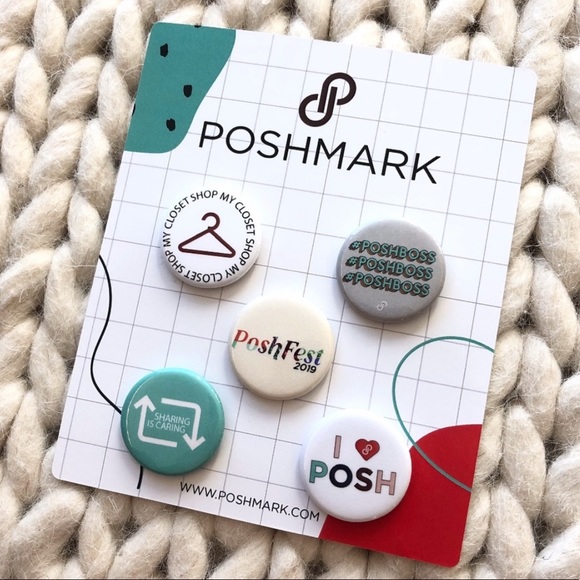 Accessories | Poshmark 5 Pin Collectors Edition 219 Poshfest | Poshmark